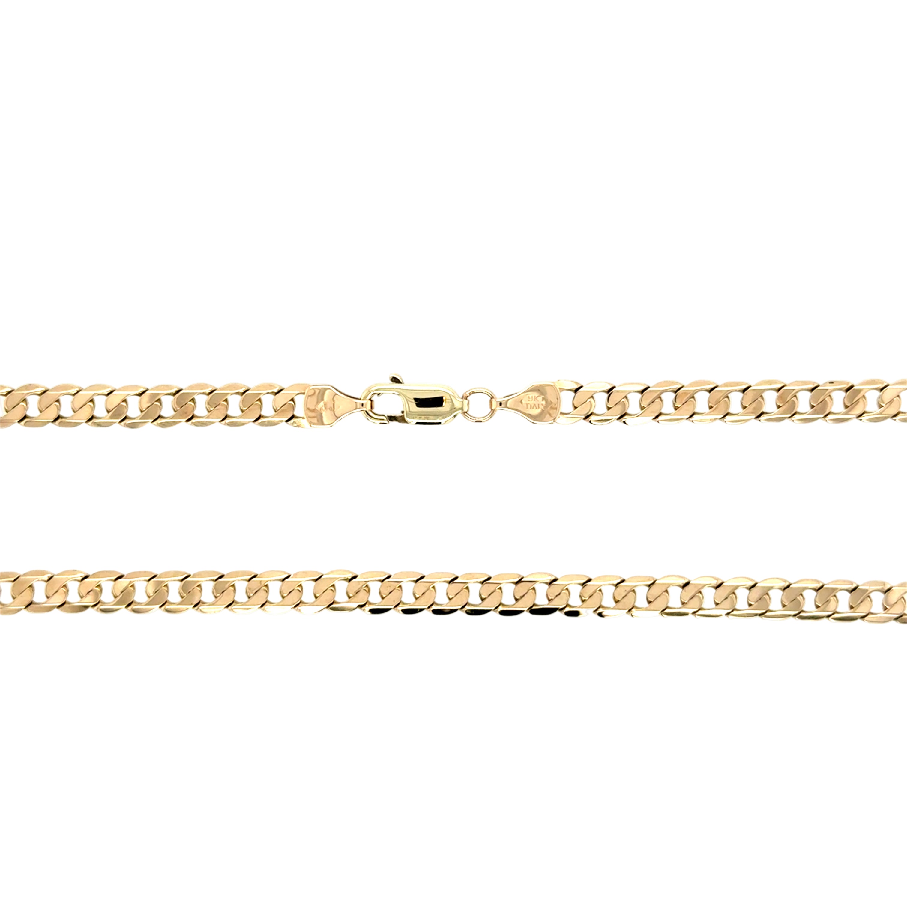 9ct Yellow Gold 24 Inch Curb Link Chain - 14.80g — Louis Meyer Jewellers